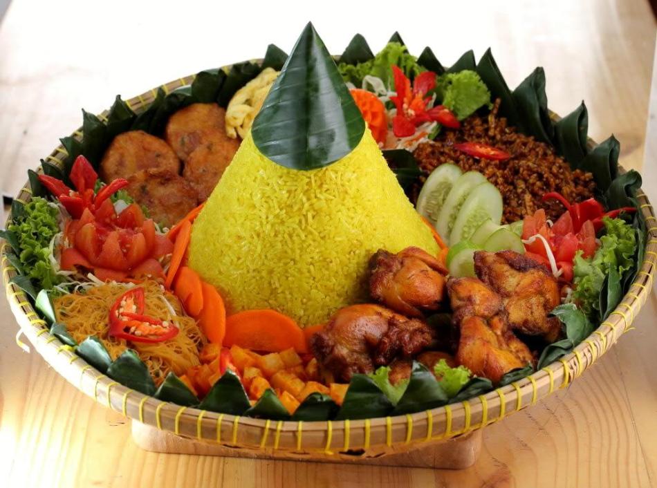 Nasi Tumpeng – Cornucopia Rice – Bristol Indonesian Society